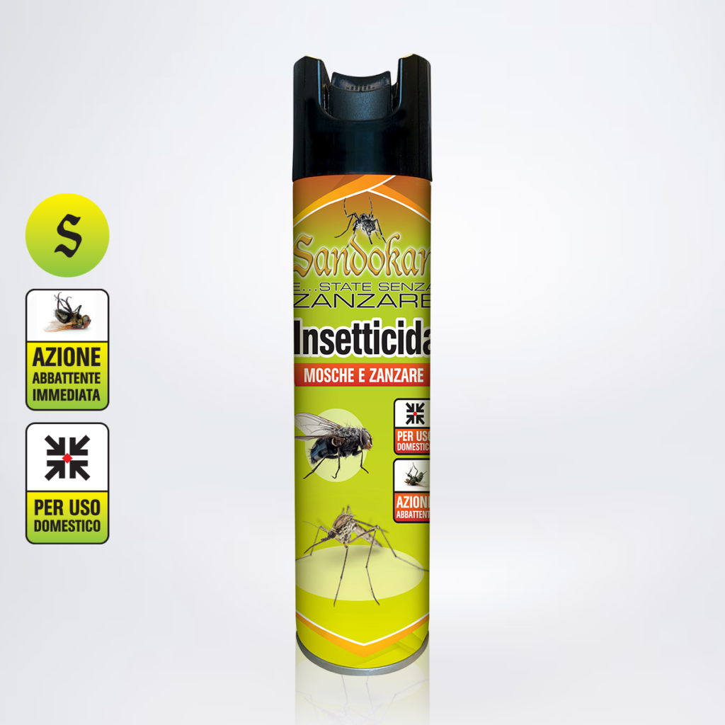 FLIES AND MOSQUITOES INSECTICIDE SPRAY - Euroequipe
