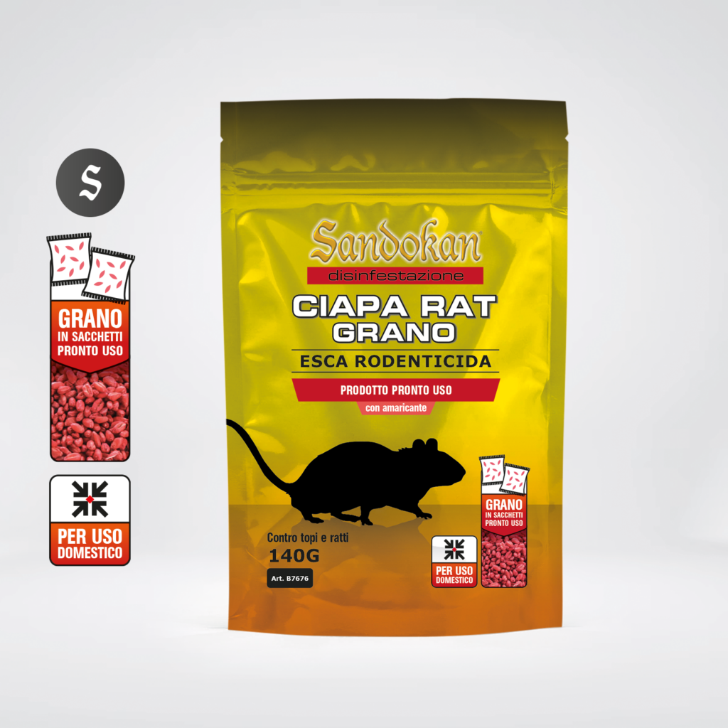 Rodenticide Bait "Ciapa Rat Grano" - Euroequipe